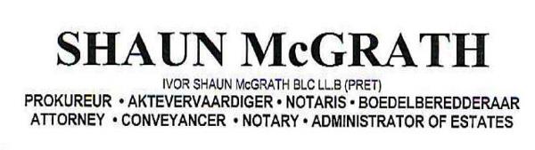 Attorneys: Shaun Mcgrath Attorney