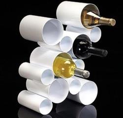 Make your own wine rack from PVC pipes - Diy, Lifestyle