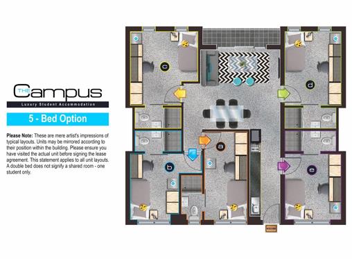 The Campus Luxury Student Accommodation : Developments to Rent