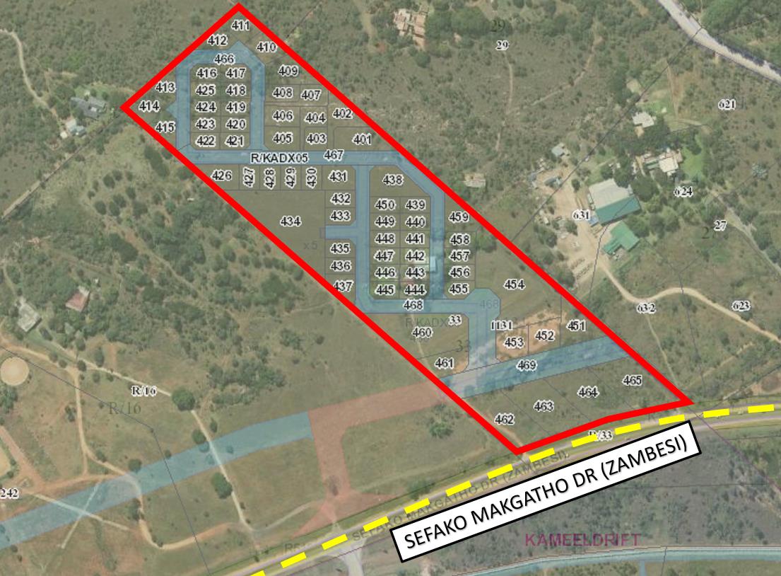 Vacant land / plot on auction in Derdepoort - R513 Zambesi Drive - P24 ...